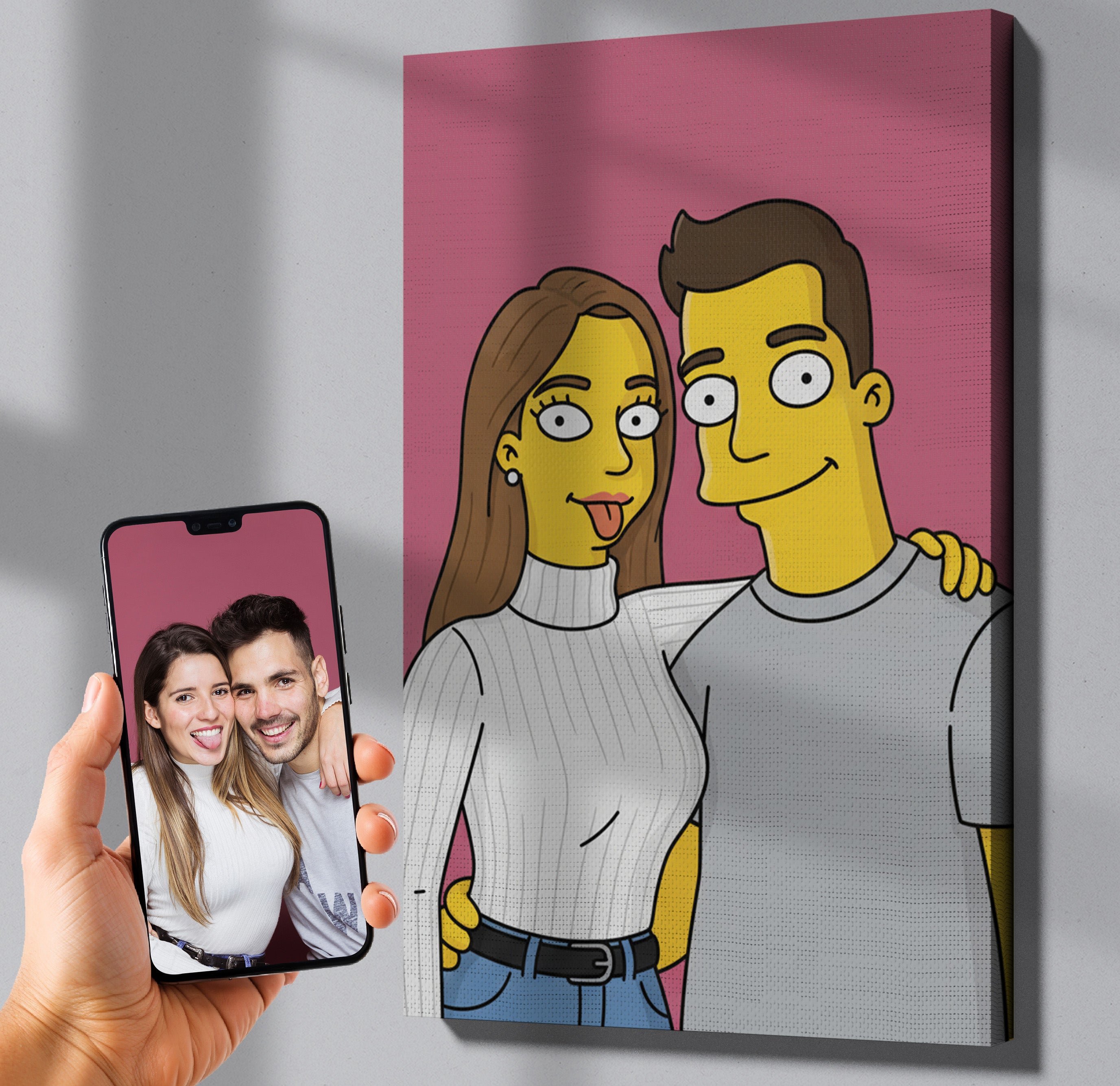 Turn me into Springfield drawings – Wall Art - New York